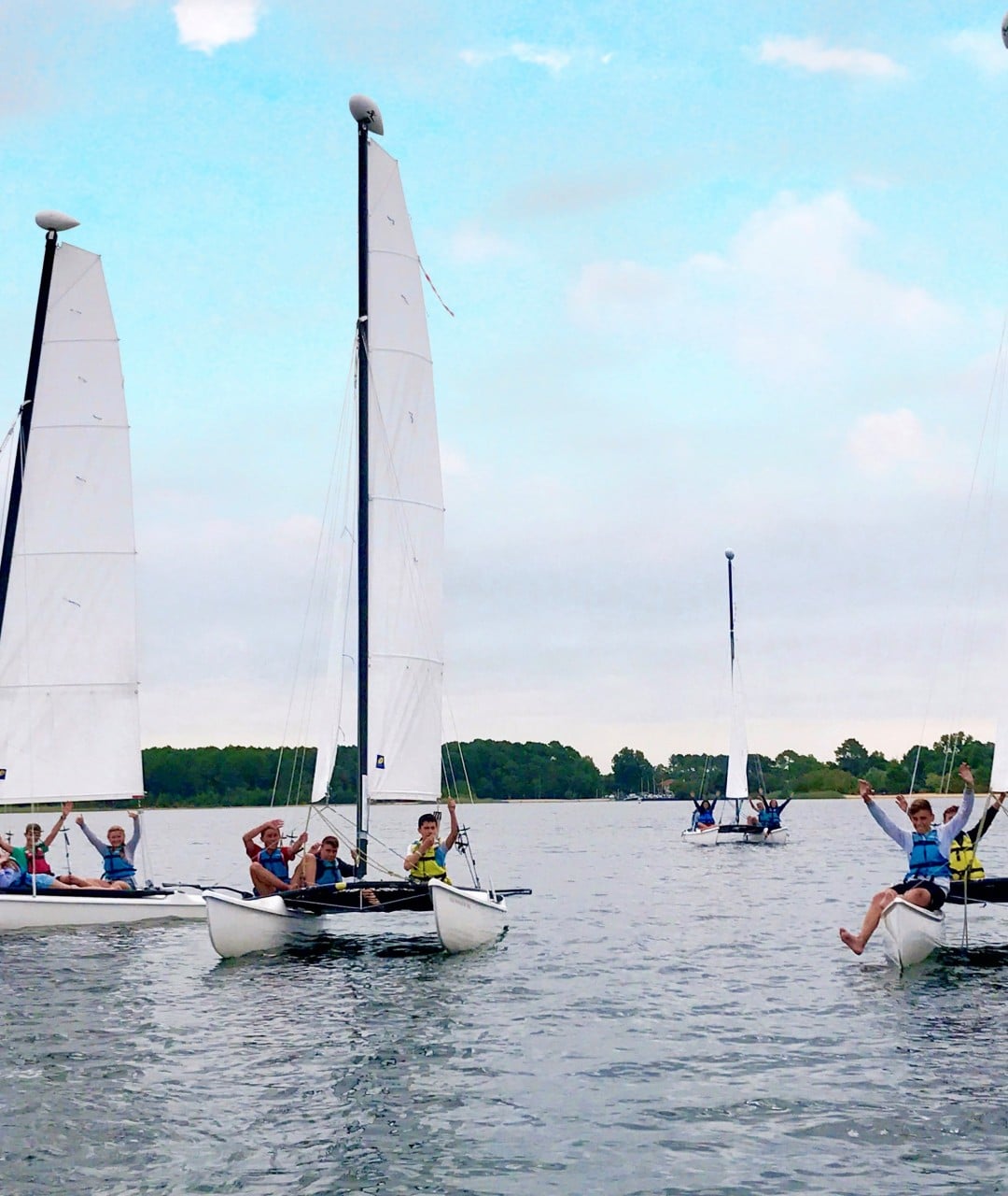Camping au lac de Sanguinet dans les Landes